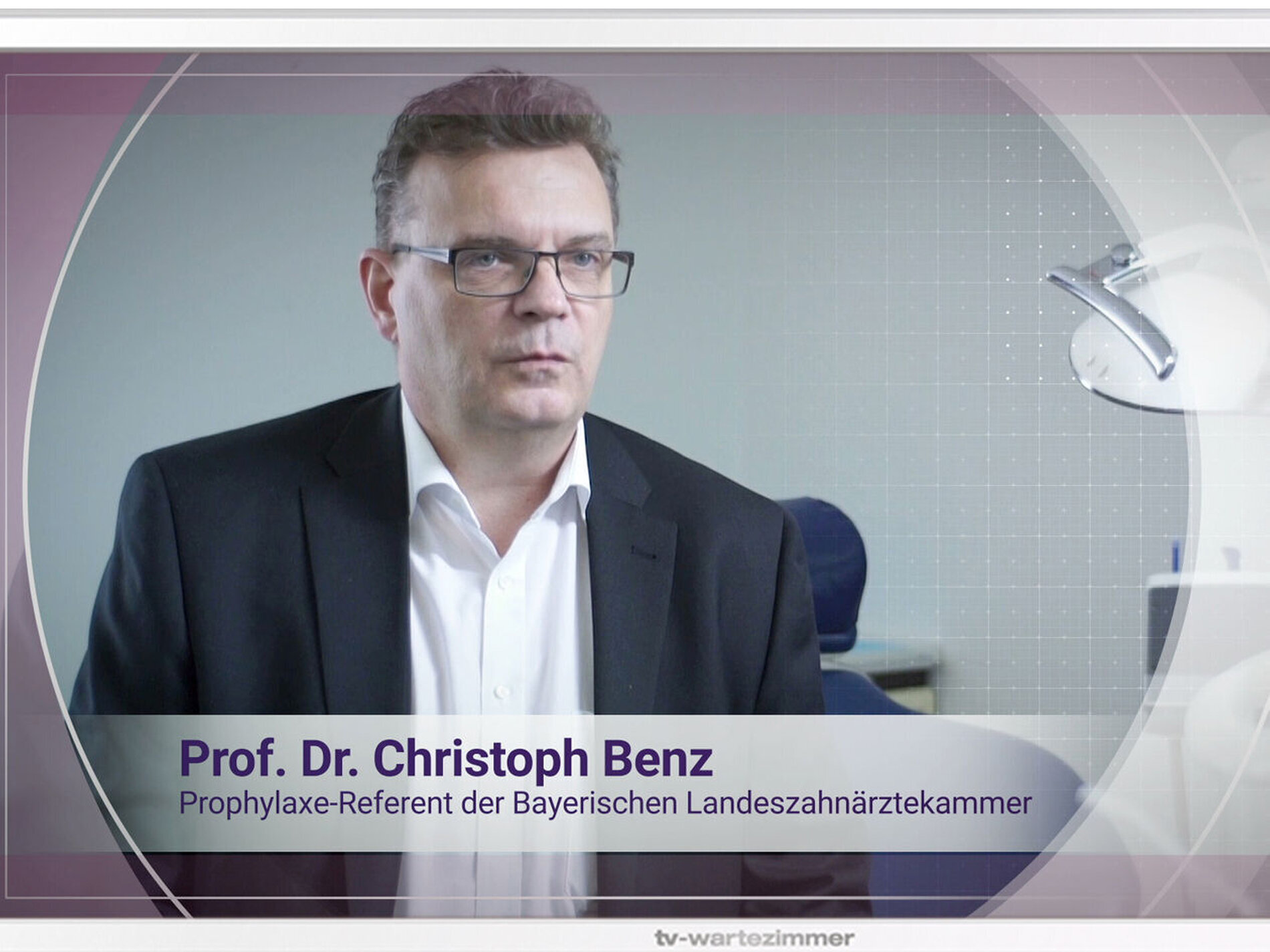 Prof. Benz präsentiert neuen Film für das Wartezimmer - zm-online