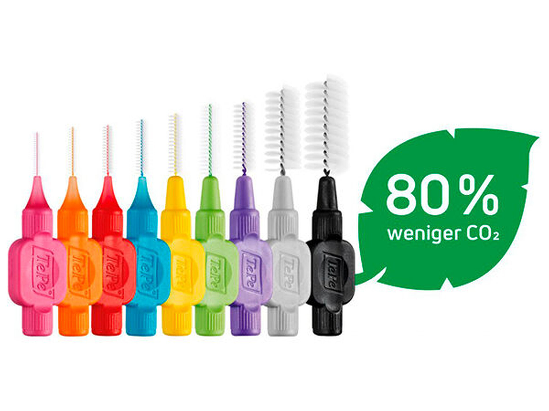 Neuer Materialmix für Interdentalbürsten in bewährter TePe-Qualität ...