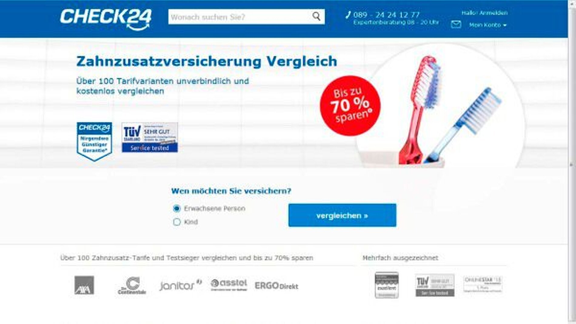 Check24 ist kein unabhängiges Portal - zm-online