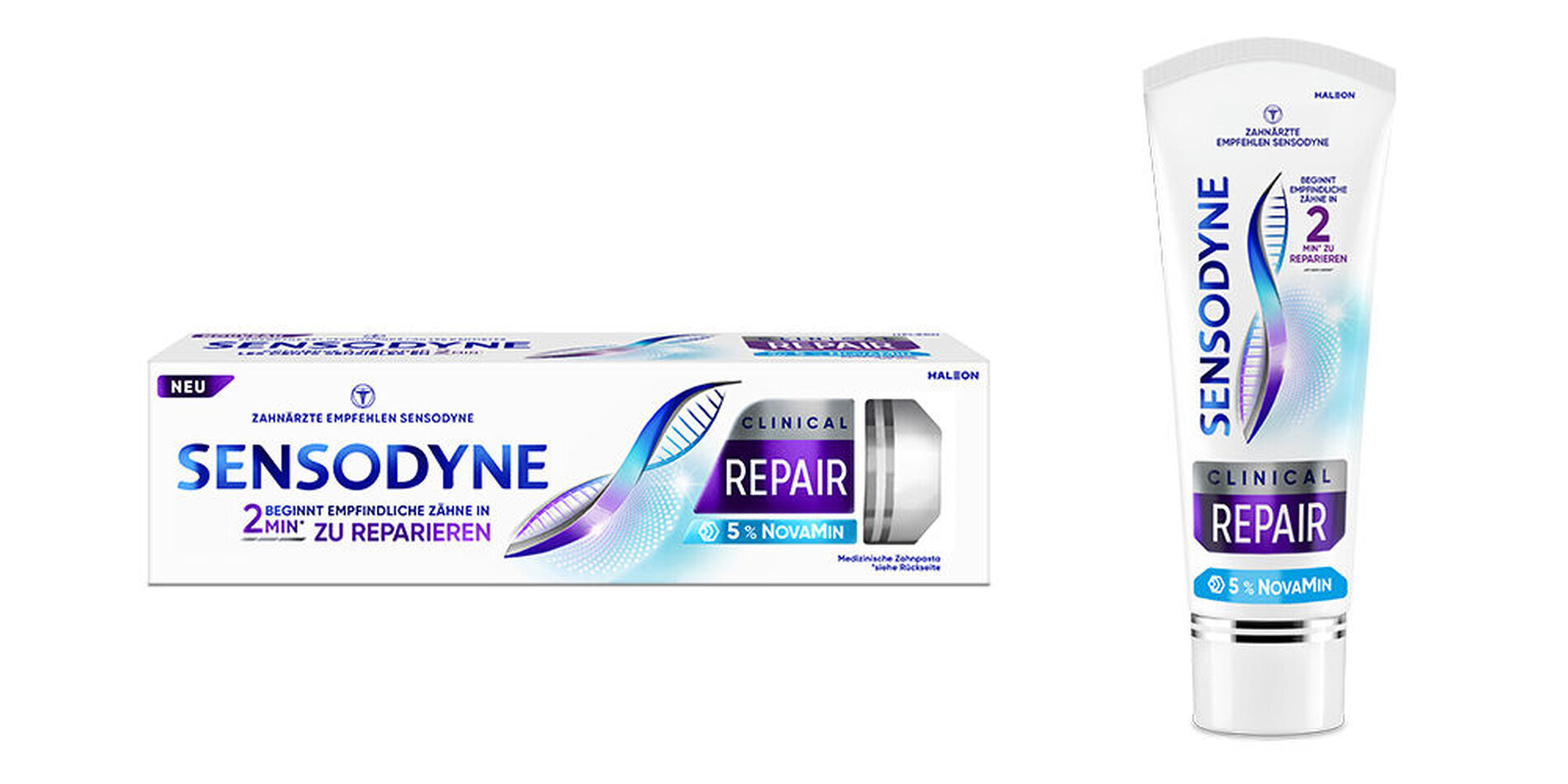 Sensodyne Clinical Repair lindert Dentinhypersensibilität - zm-online