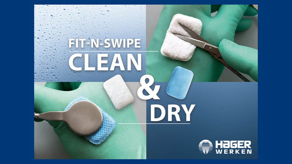 Fit-N-Swipe für optimierte Hygiene am Patienten - zm-online